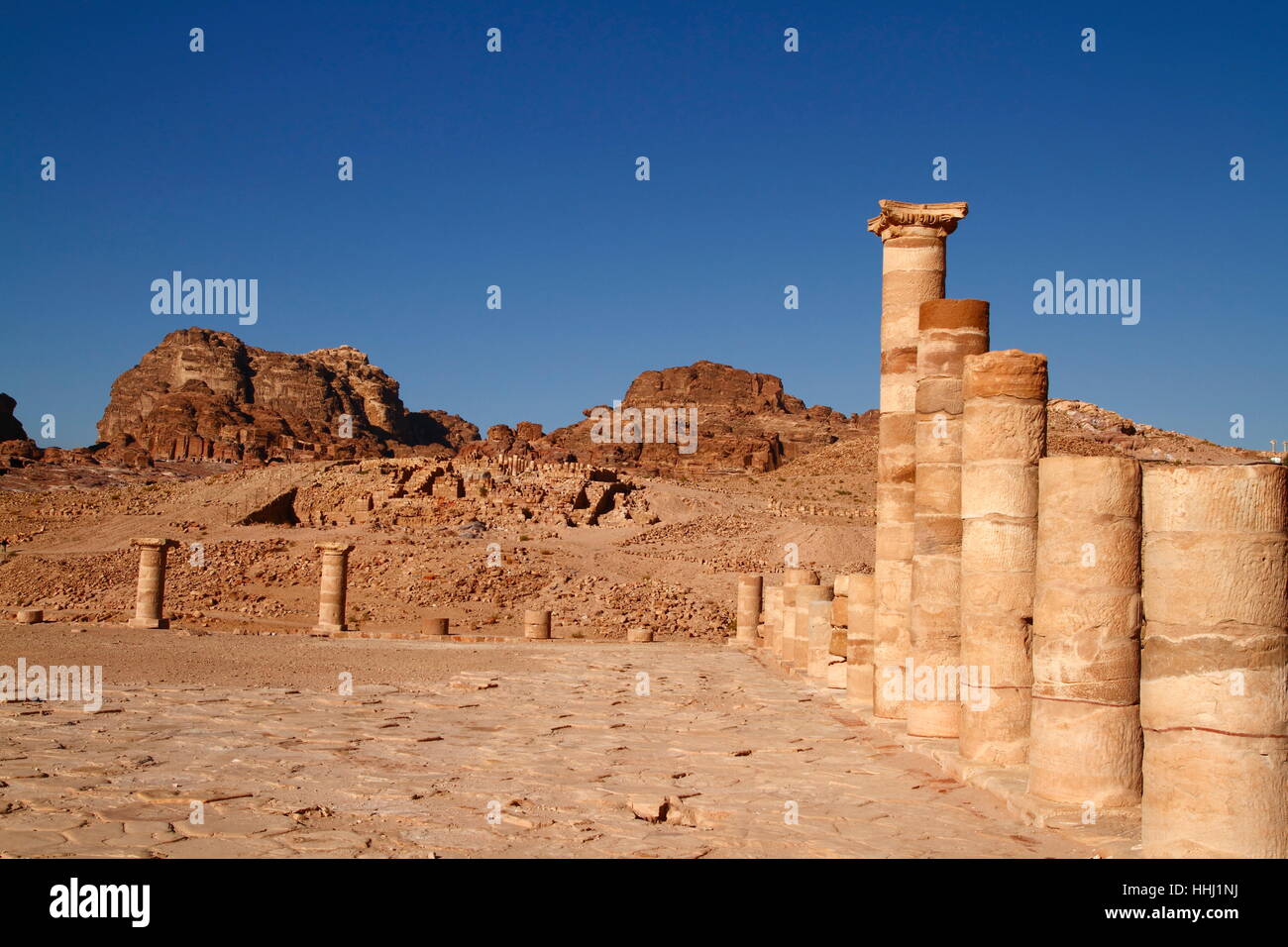 jordan, ruins, arabia, historical, story, temple, culture, work of art ...