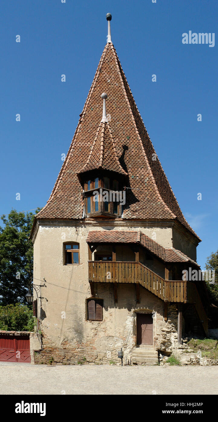 house, building, tower, romania, old, stairs, house, building, tower ...