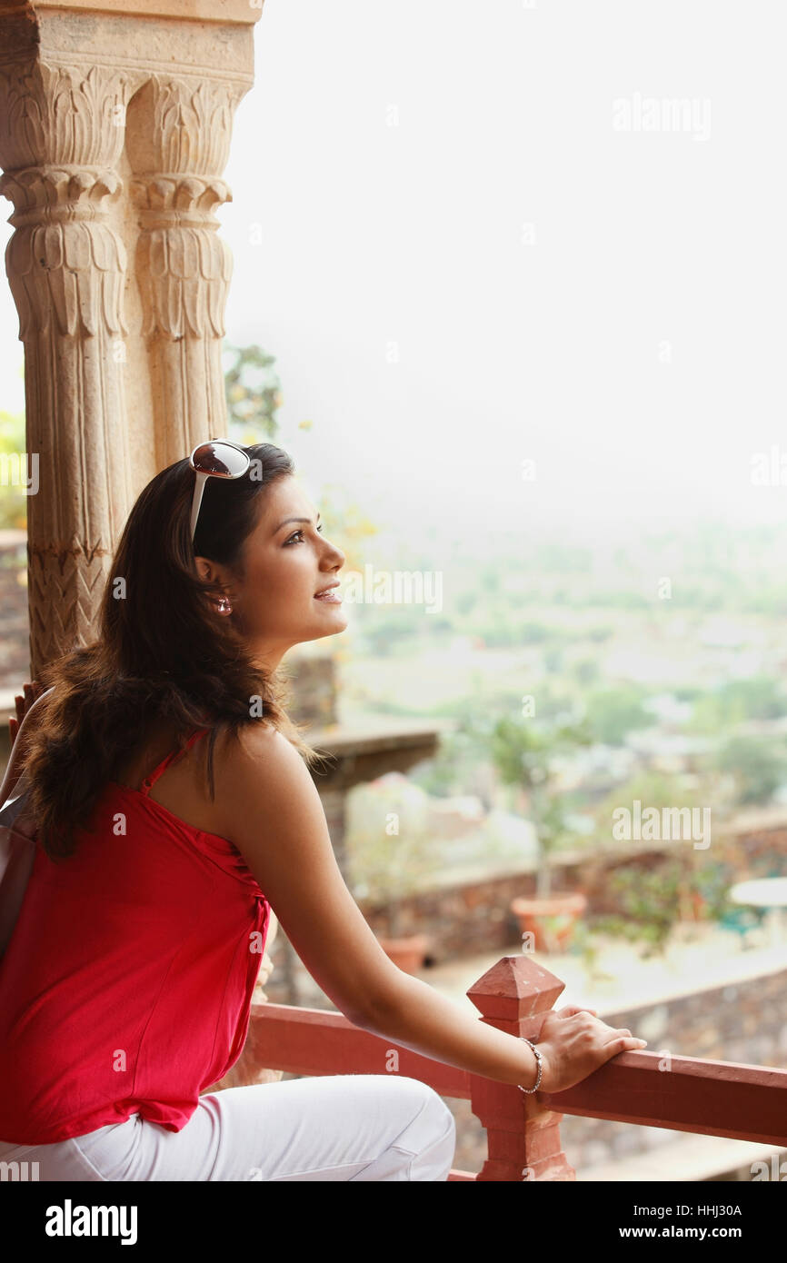 woman taking in view Stock Photo - Alamy