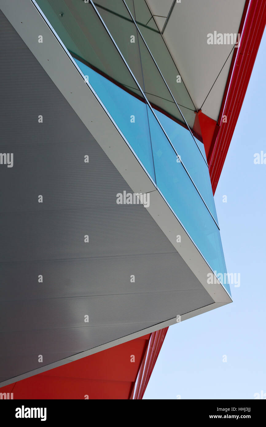 modern, modernity, new building, facade, style of construction ...
