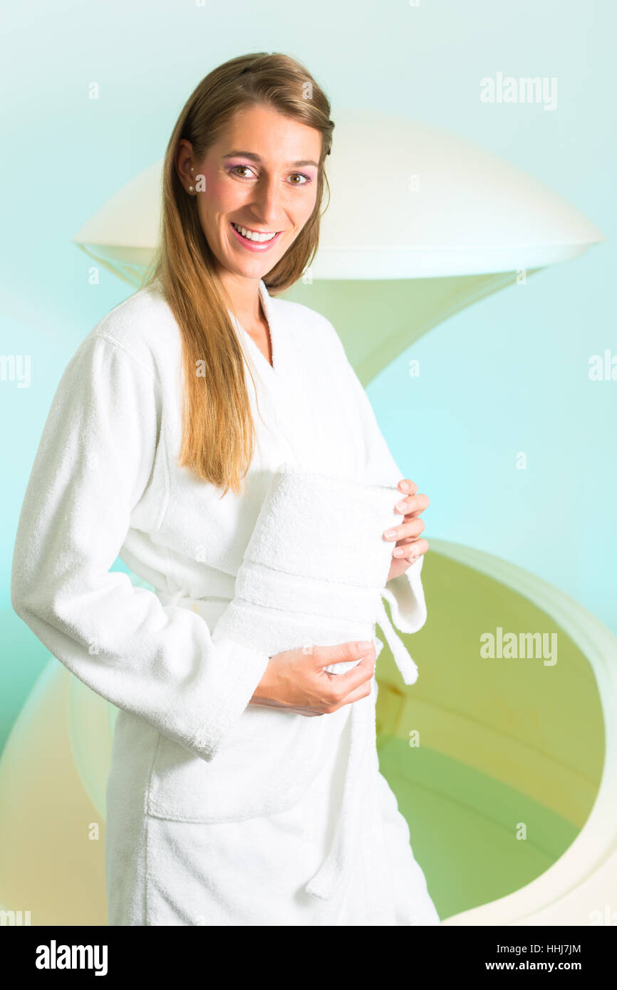 Woman spa float tub hi-res stock photography and images - Alamy