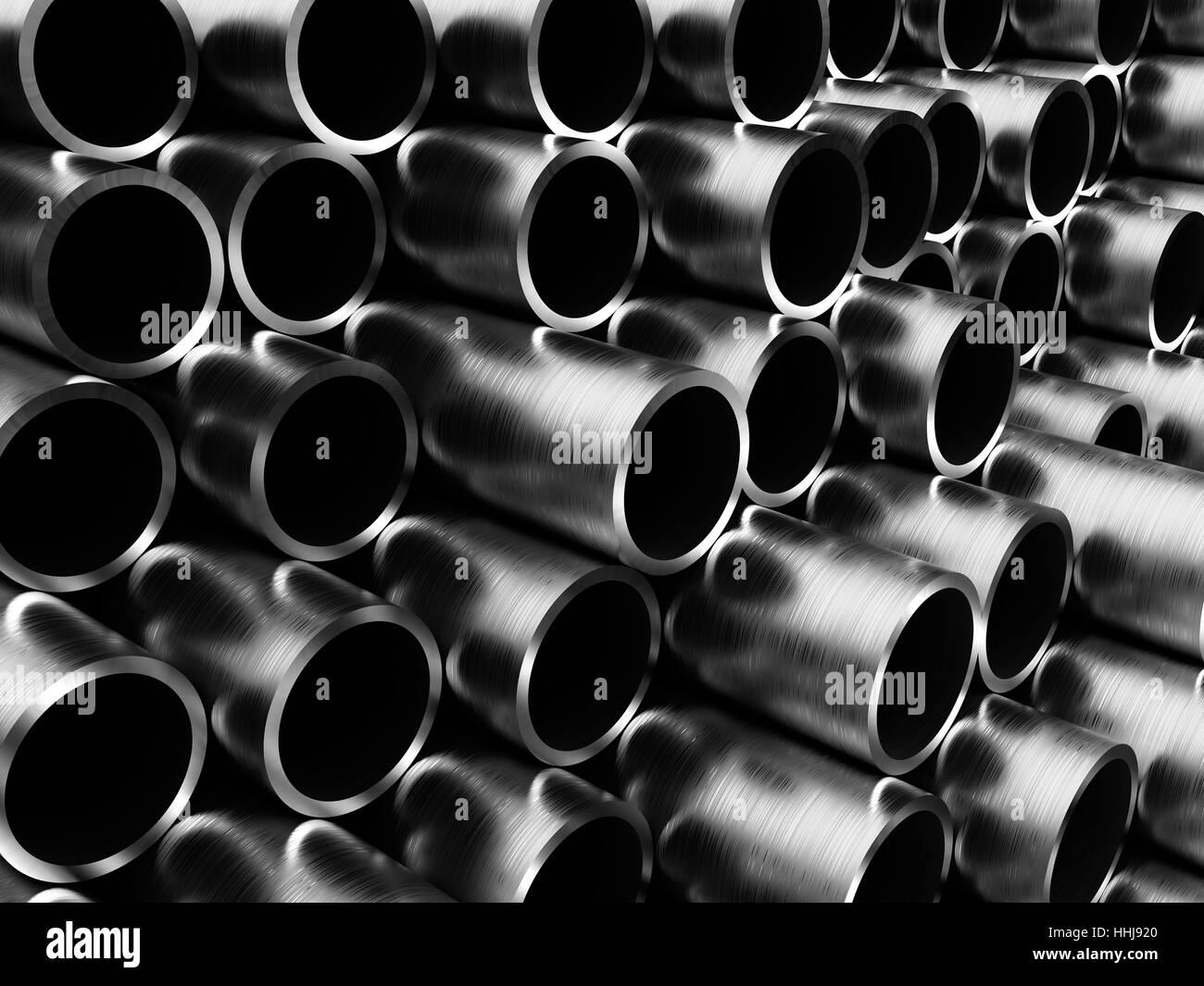 industry, reflection, iron, horizontal, steel, metal, bright, shiny ...