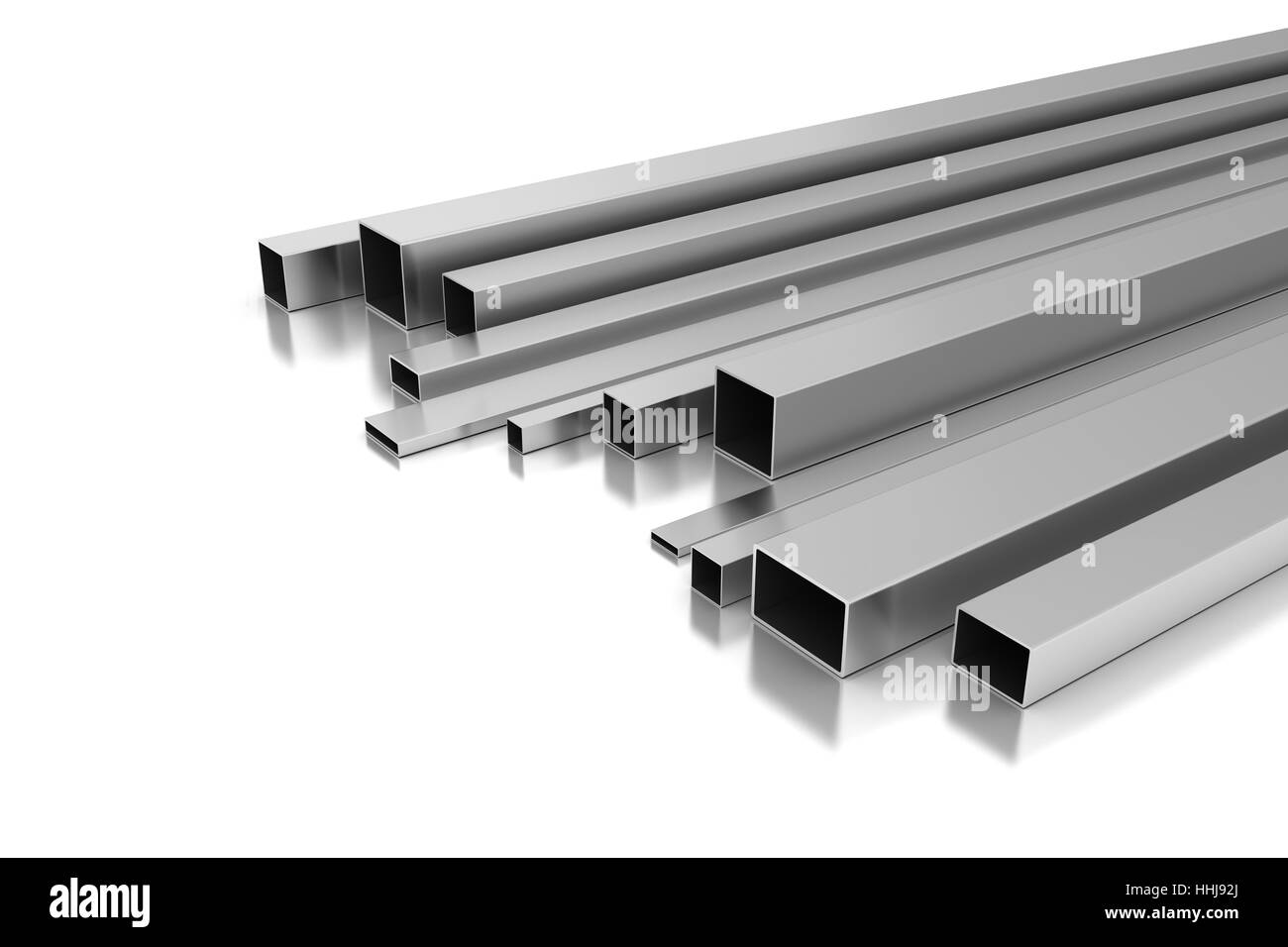 profile, industry, reflection, iron, horizontal, steel, metal, bright ...