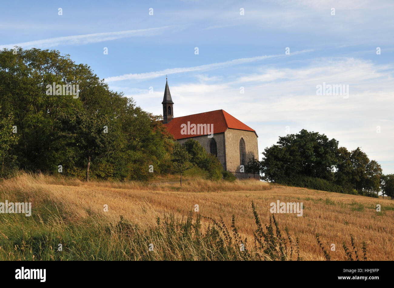 church, Northern Germany, lower saxony, scenery, countryside, nature ...