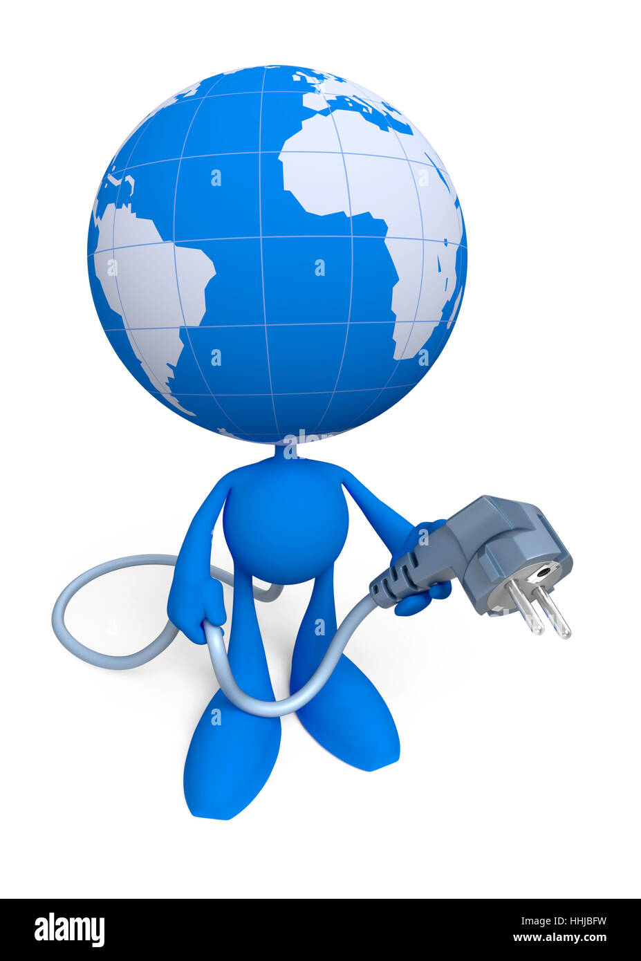 Electric world map hi-res stock photography and images - Alamy