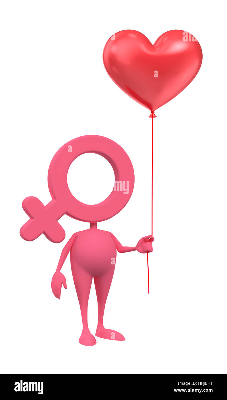 Cartoon In Love Stock Photo - Alamy