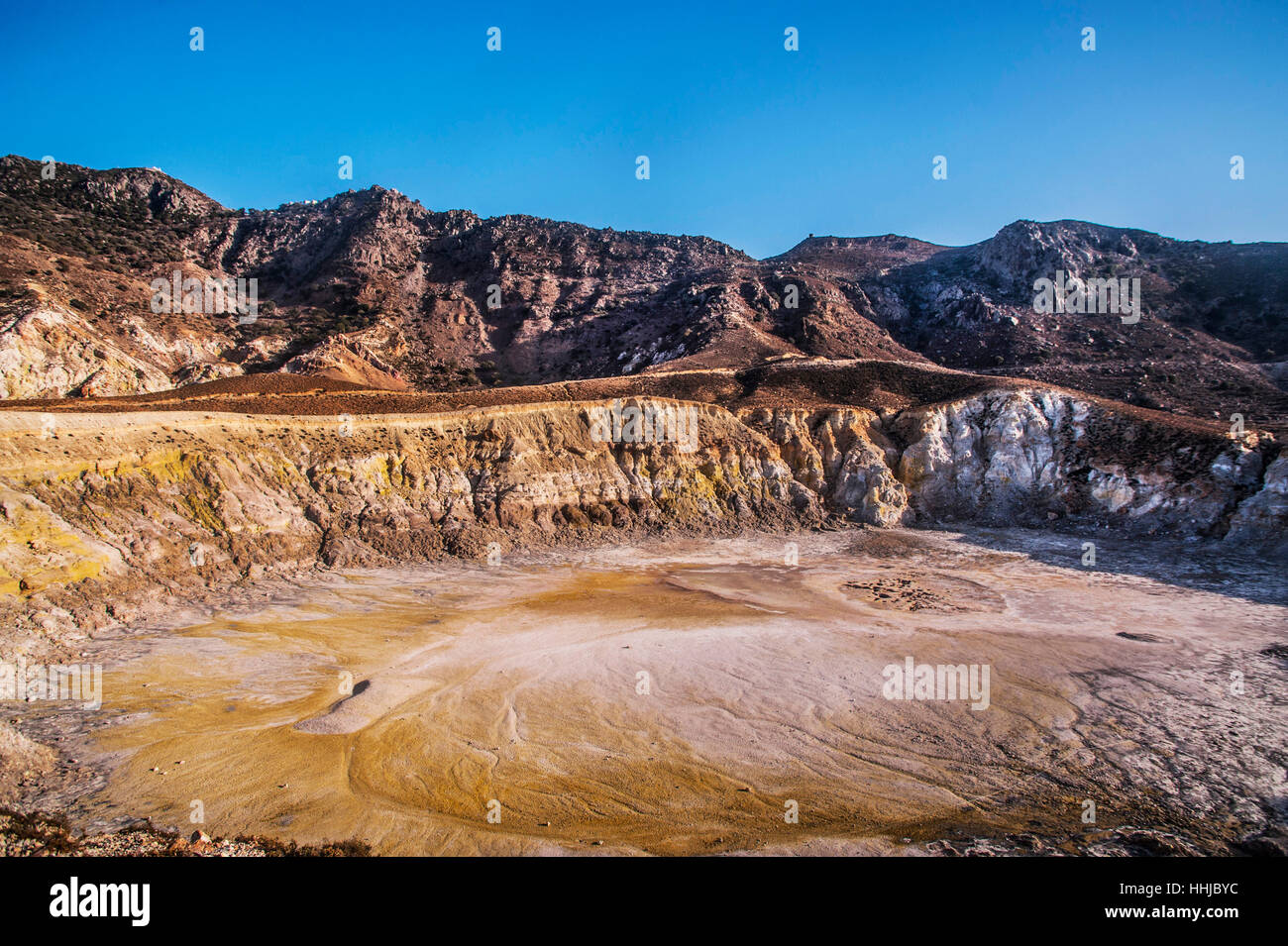 europe, greece, dodecanese, nisyros, island, volcano Stock Photo - Alamy