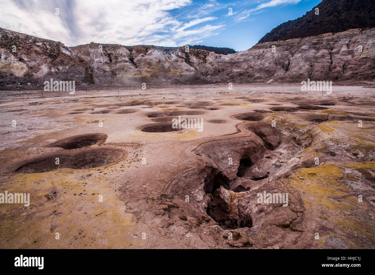 europe, greece, dodecanese, nisyros, island, volcano Stock Photo - Alamy