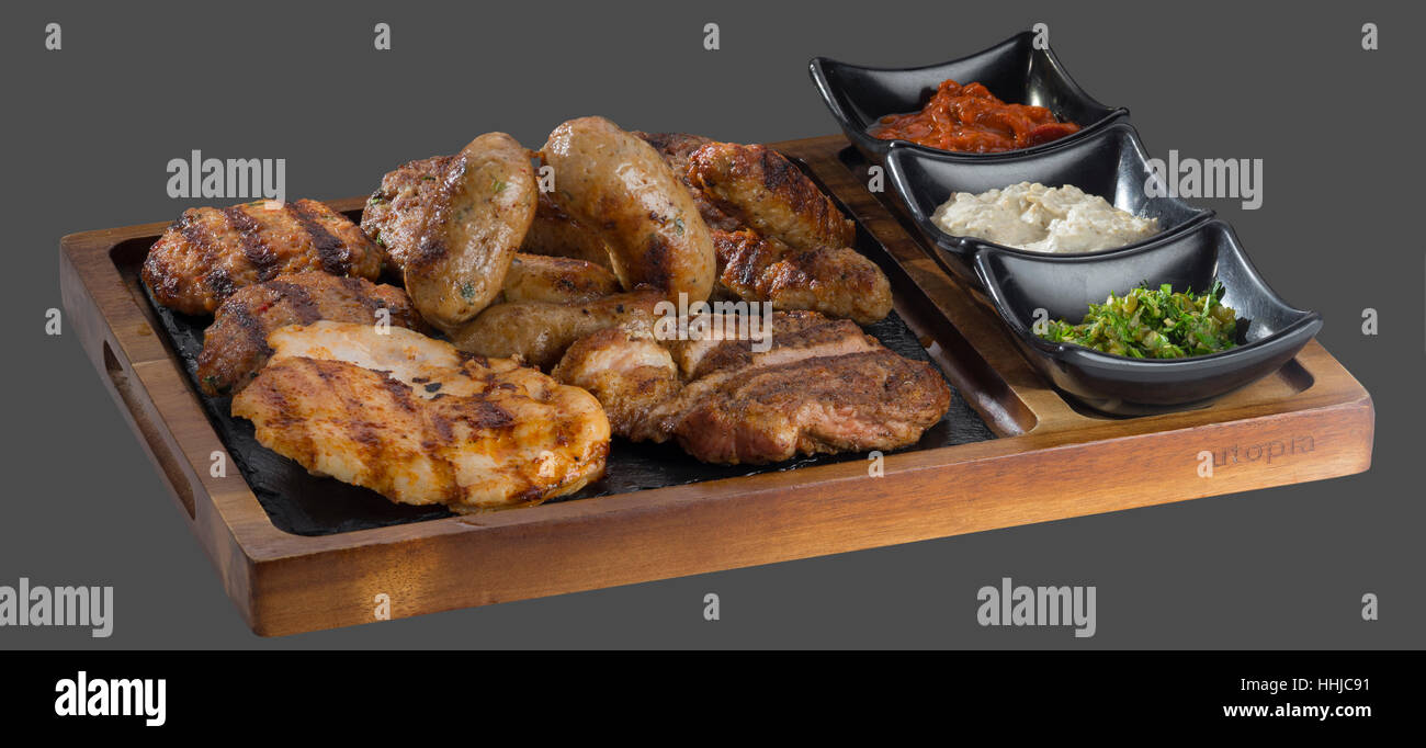 Different meats hi-res stock photography and images - Alamy