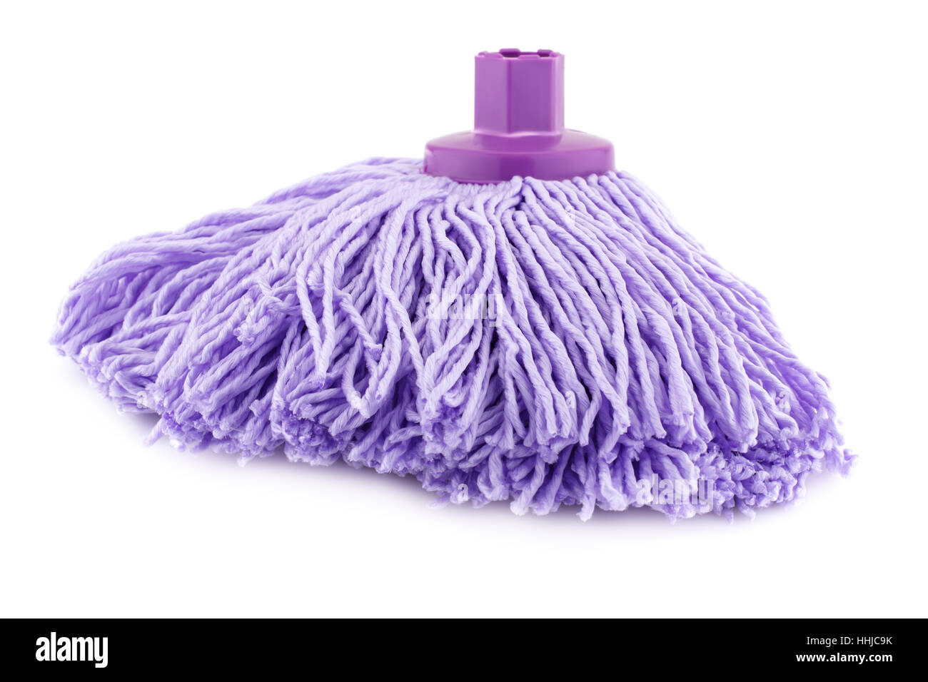 Pink mop isolated on white background Stock Photo - Alamy