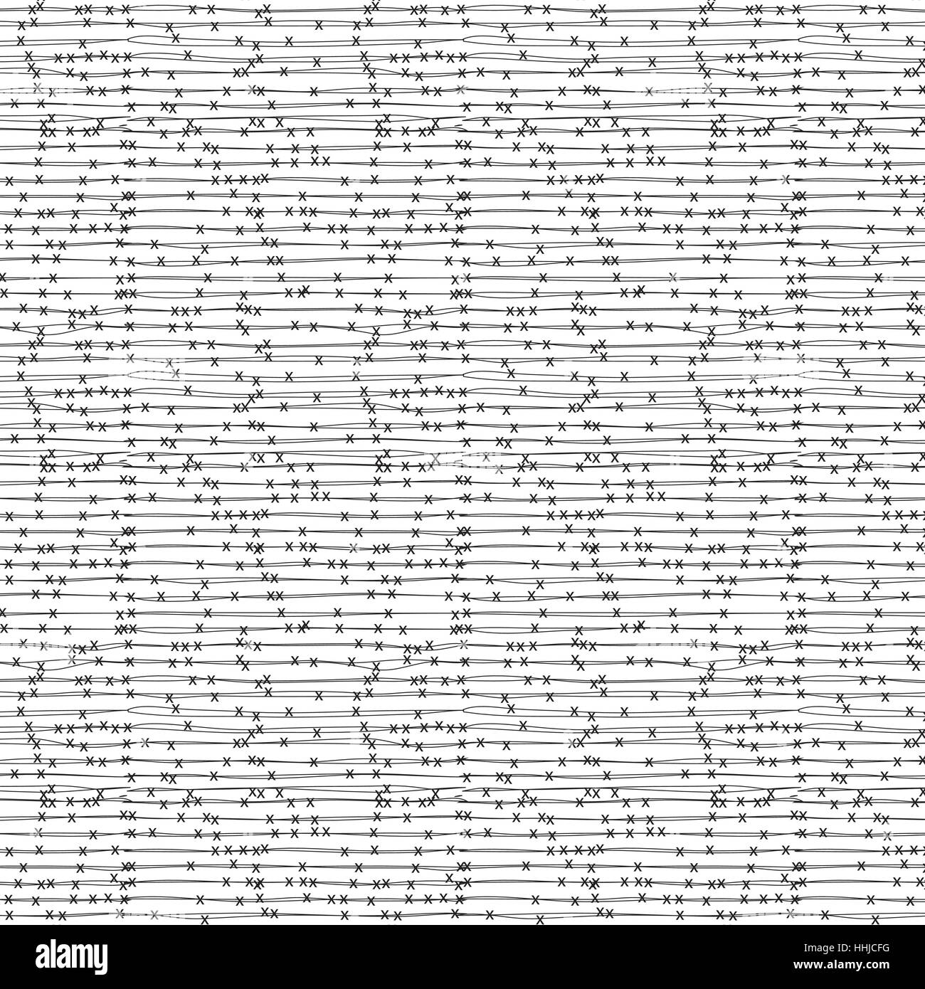 horizontal lines with small crosses(pattern Stock Vector Image & Art ...