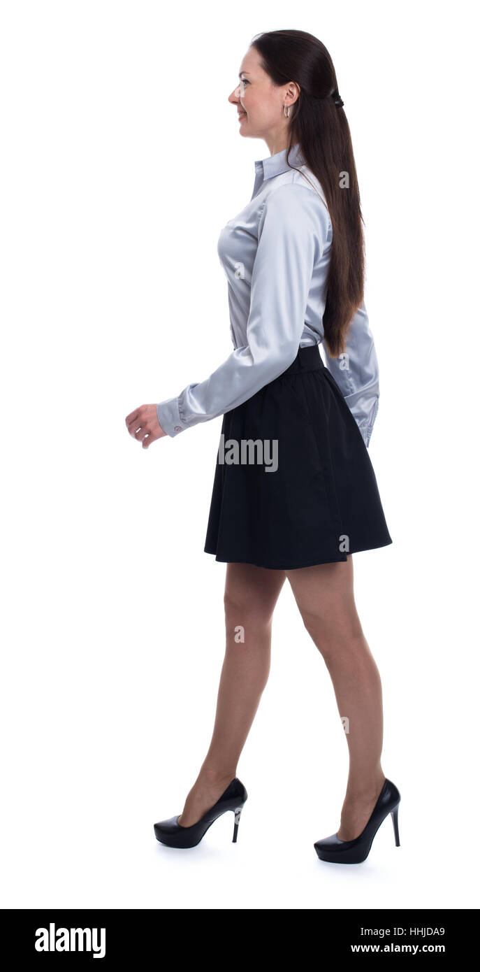 Woman Standing Profile