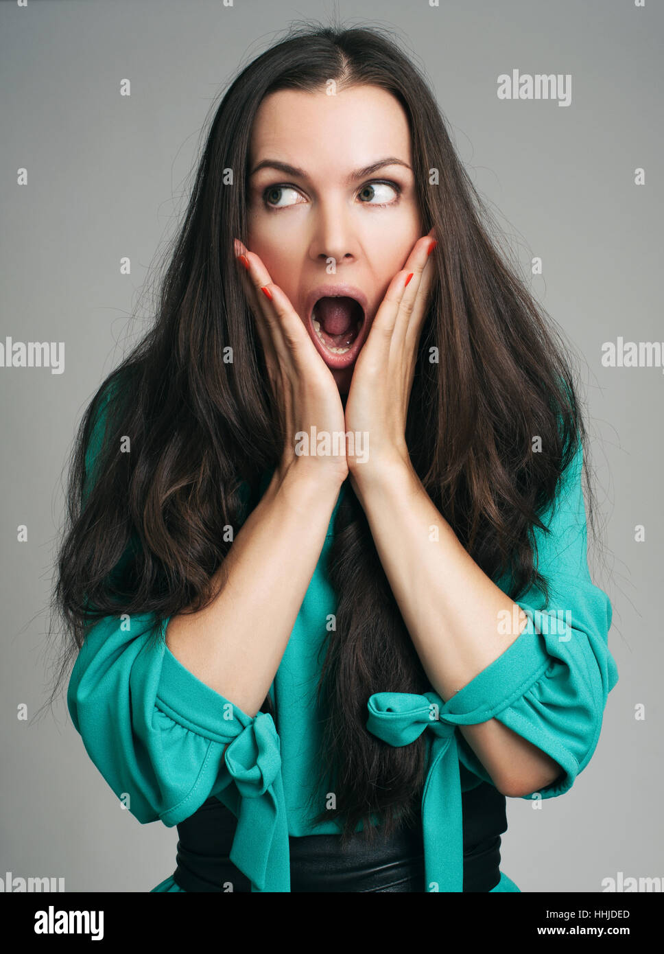 Look up shock hi-res stock photography and images - Alamy