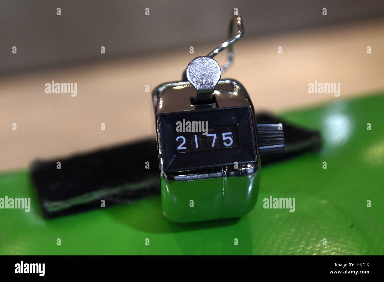 A counter showing the number of press-ups achieved by Ed Corrie, from ...