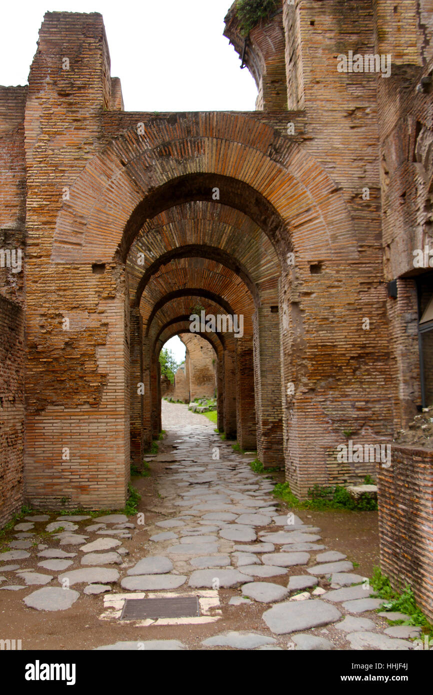 Arches In Rome Stock Photo - Alamy