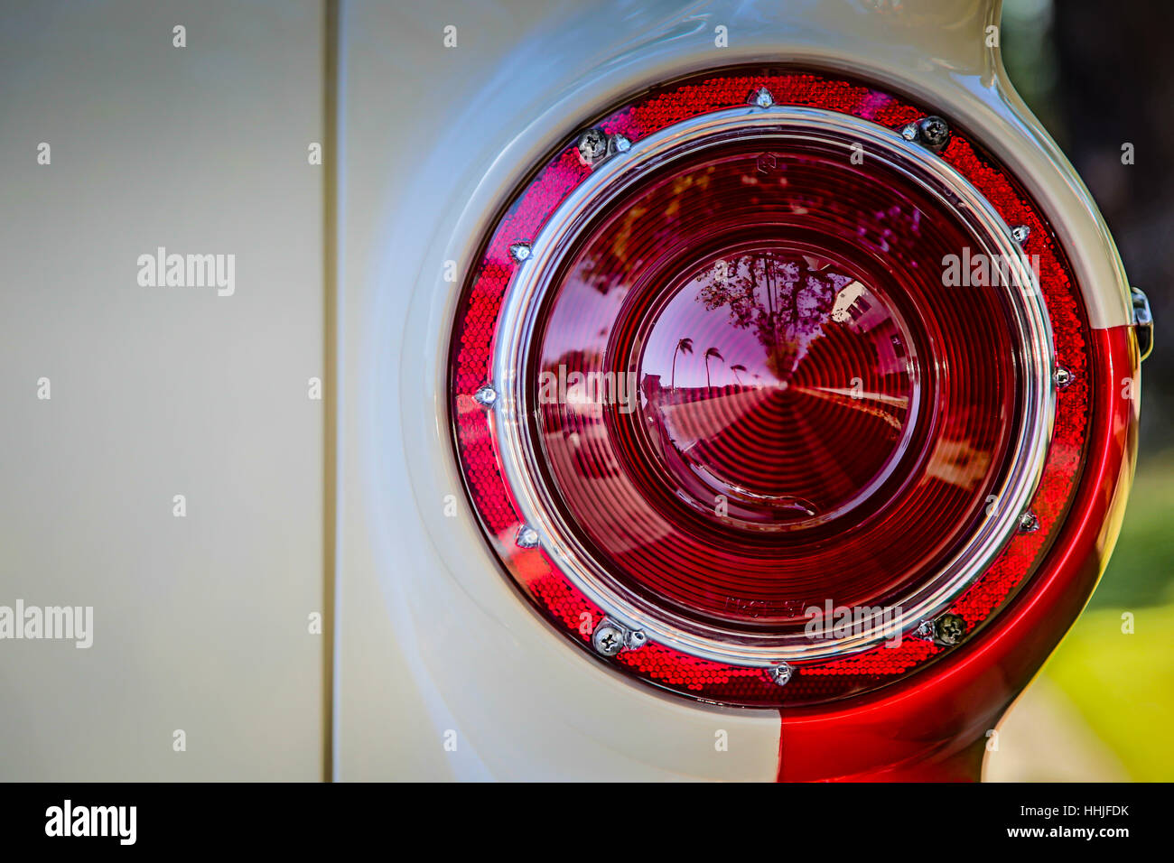 Classic car tail light hi-res stock photography and images - Alamy
