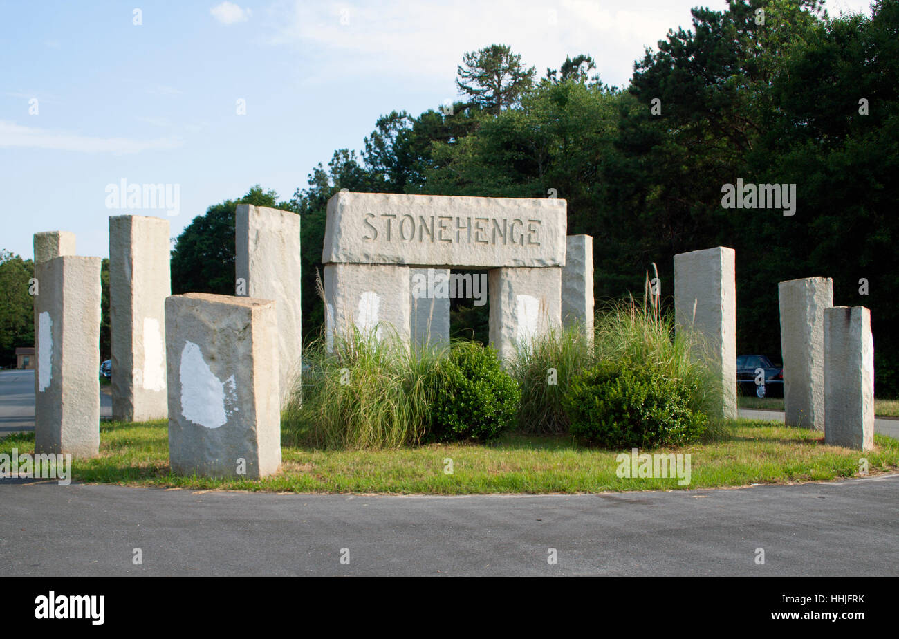 Athens, Georgia boasts its own quirky Stonehenge replica, a roadside ...