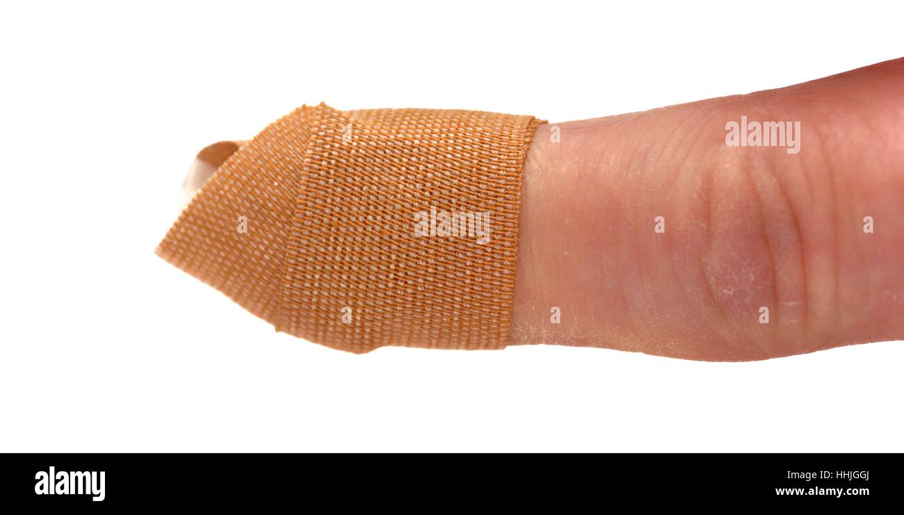 Finger Plaster Stock Photos & Finger Plaster Stock Images - Alamy