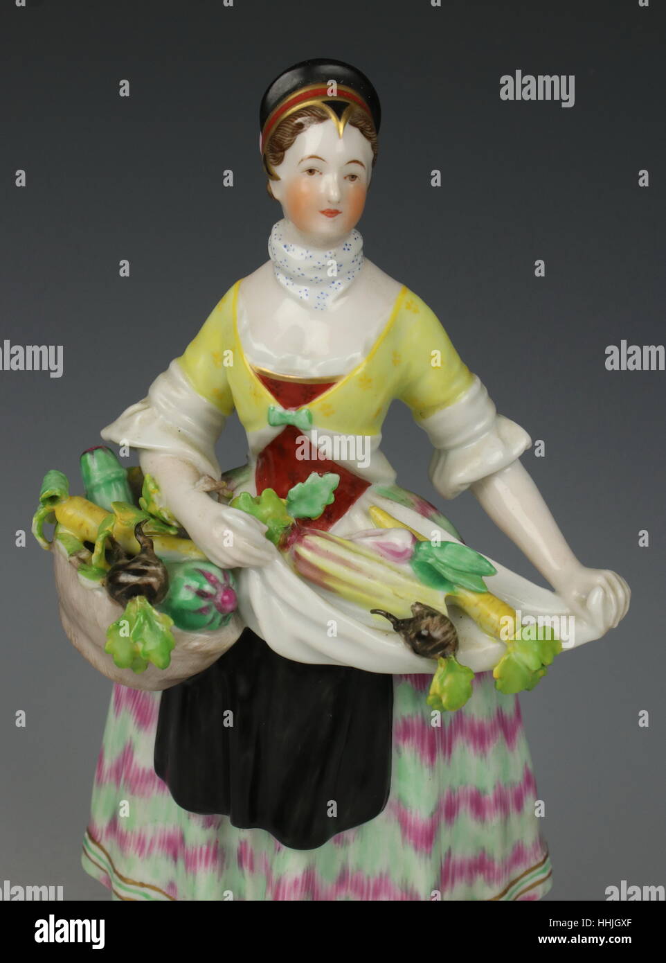 Augarten Wien Porcelain Figurine 1003 Vegetable Seller Stock Photo - Alamy