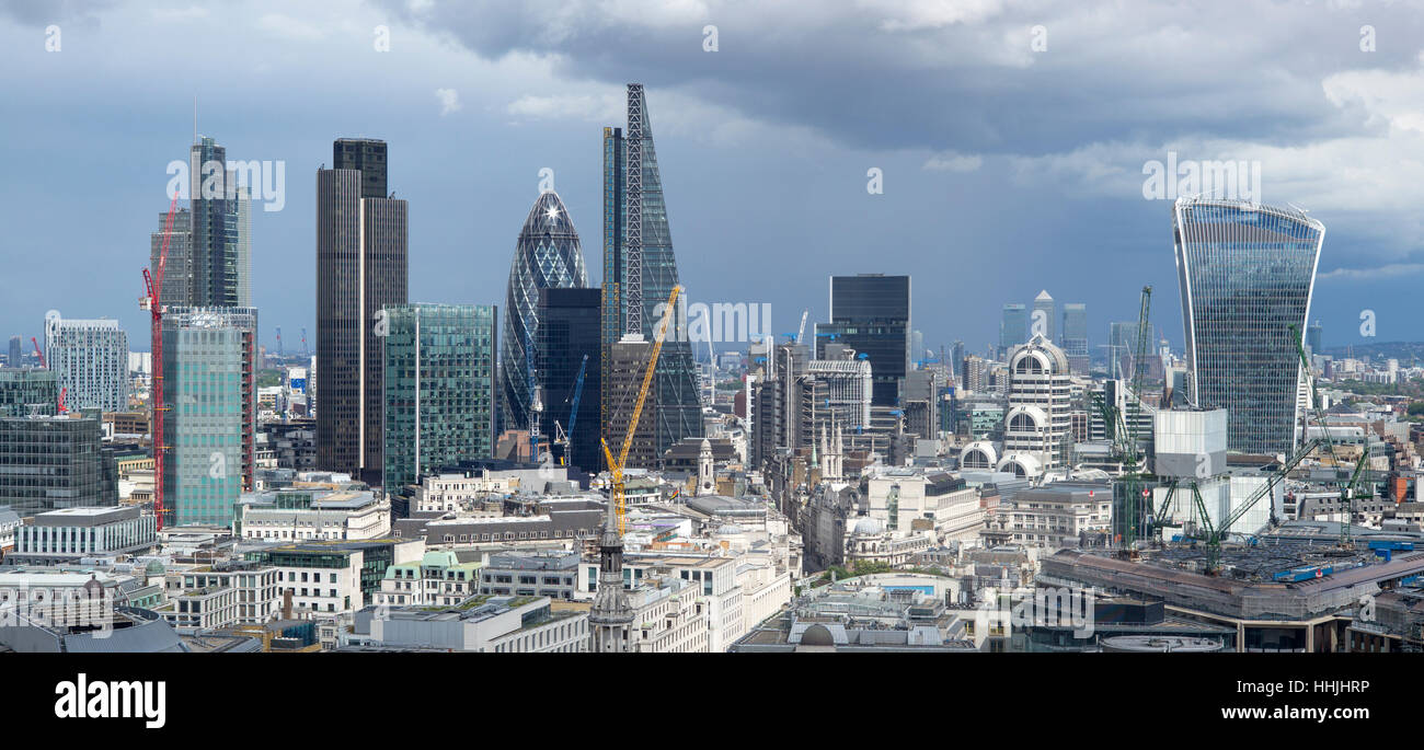 City of London buildings, London, UK Stock Photo - Alamy