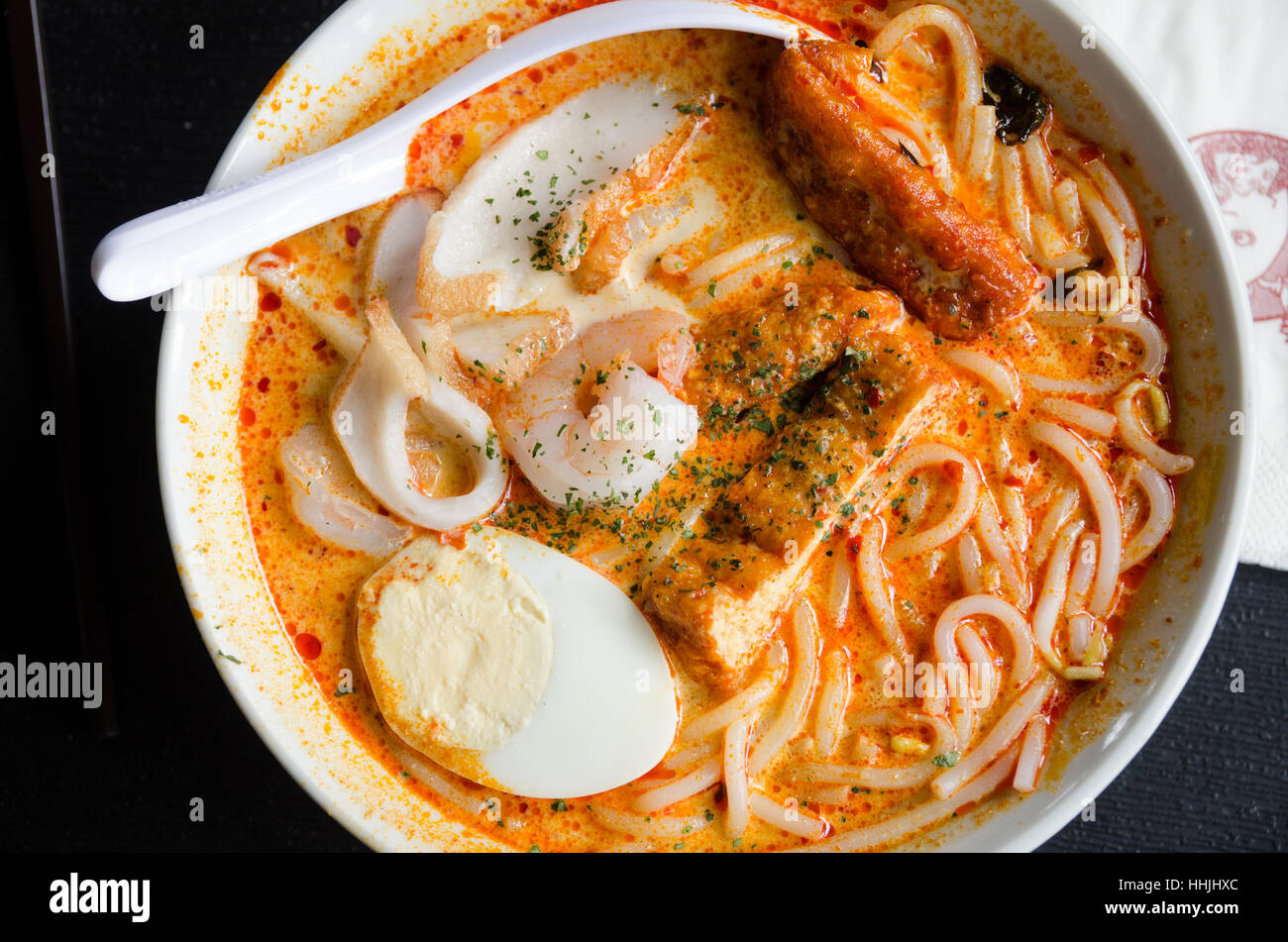 Singapore Laksa at Singapore zoo Stock Photo - Alamy
