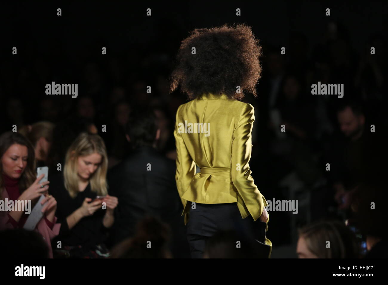 Berlin, Germany. 19th Jan, 2017. David Tomaszewski by Aryton showcases ...