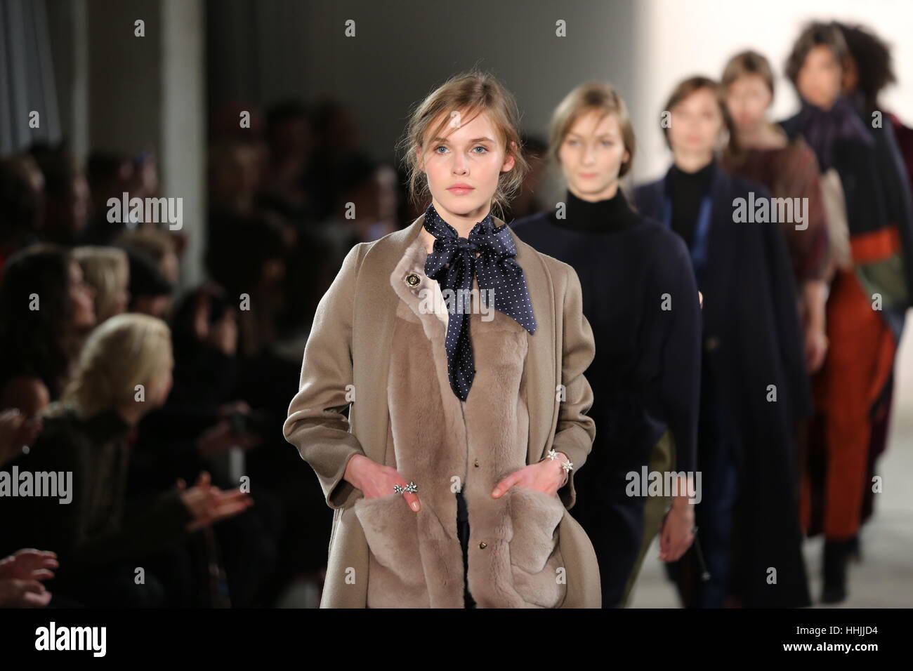 Berlin, Germany. 19th Jan, 2017. David Tomaszewski by Aryton showcases ...