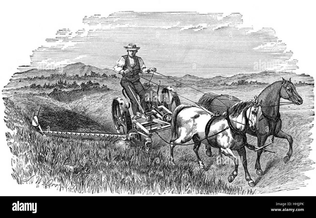 Old Farm Tools Black and White Stock Photos & Images - Alamy