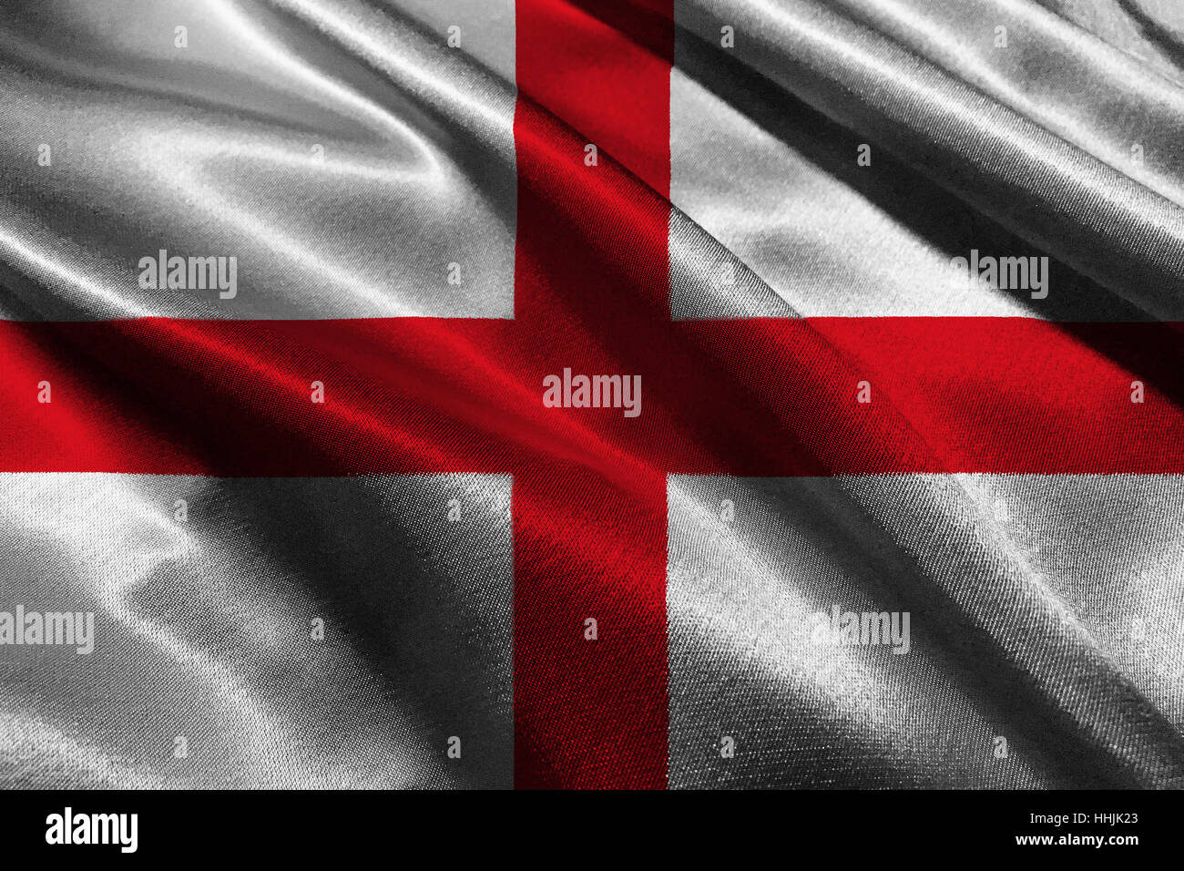 England national flag 3D illustration symbol Stock Photo - Alamy