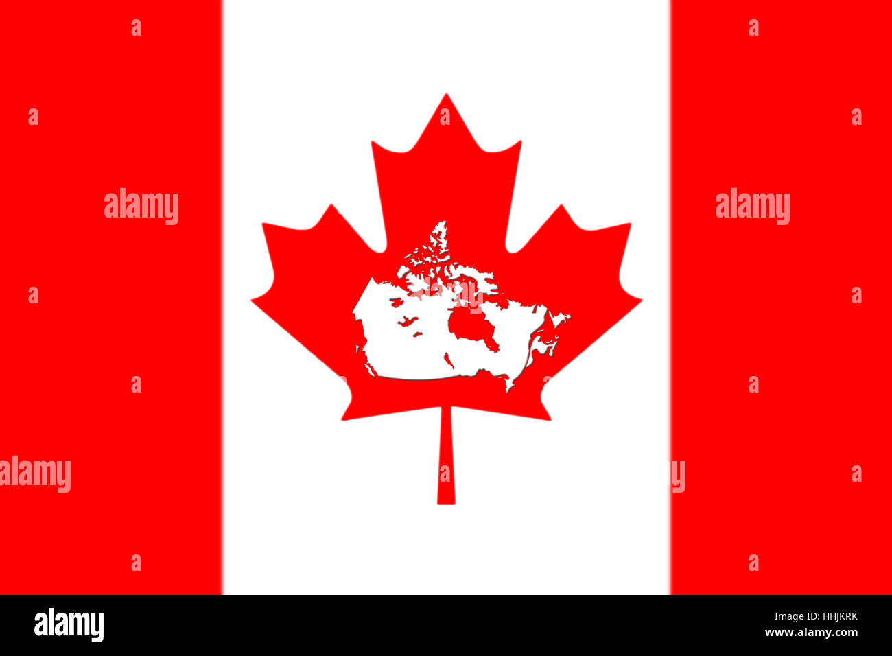 Map canada flag colors 3d hi-res stock photography and images - Alamy