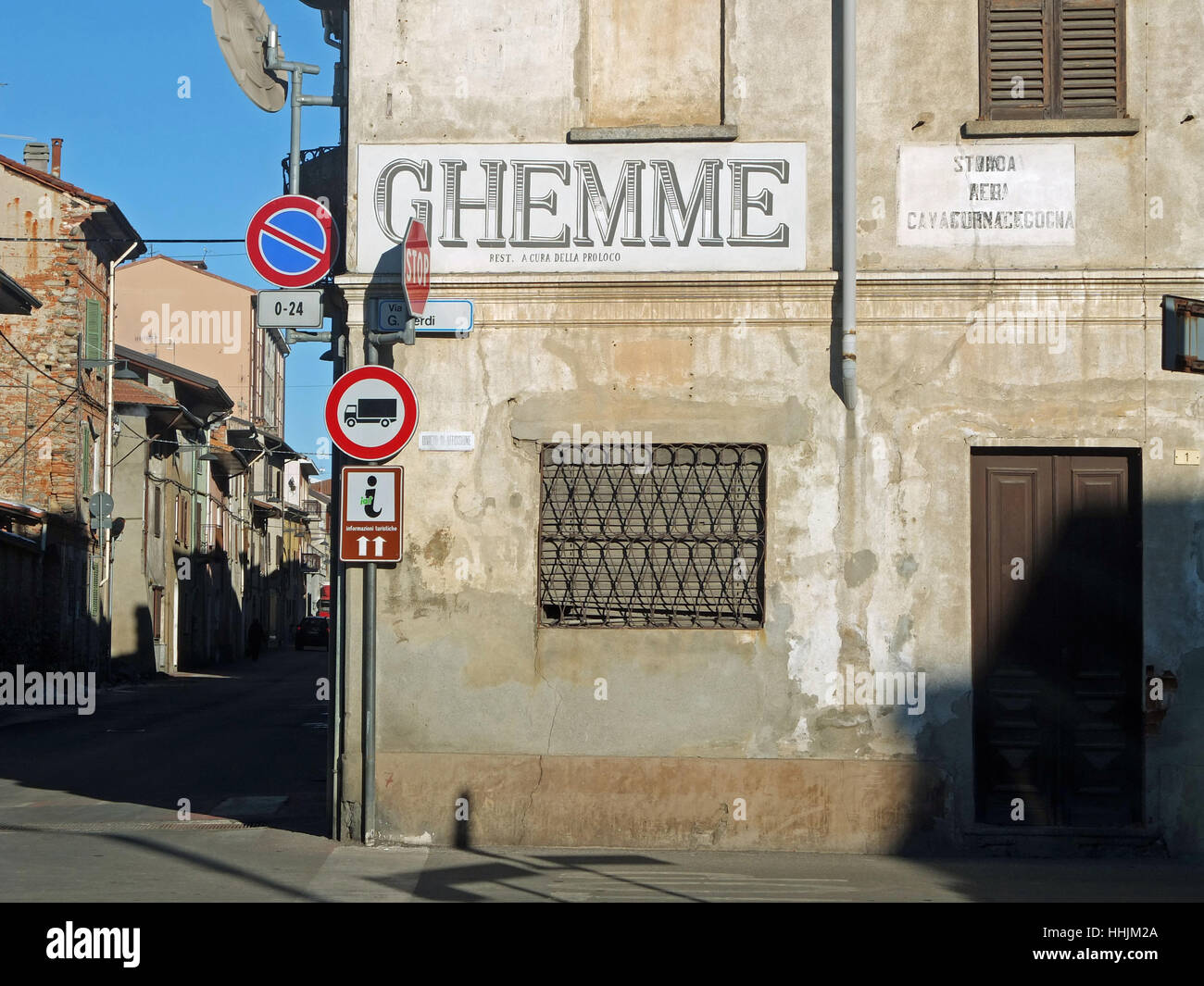 Ghemme, a characteristic village in the Piedmont, Italy Stock Photo - Alamy