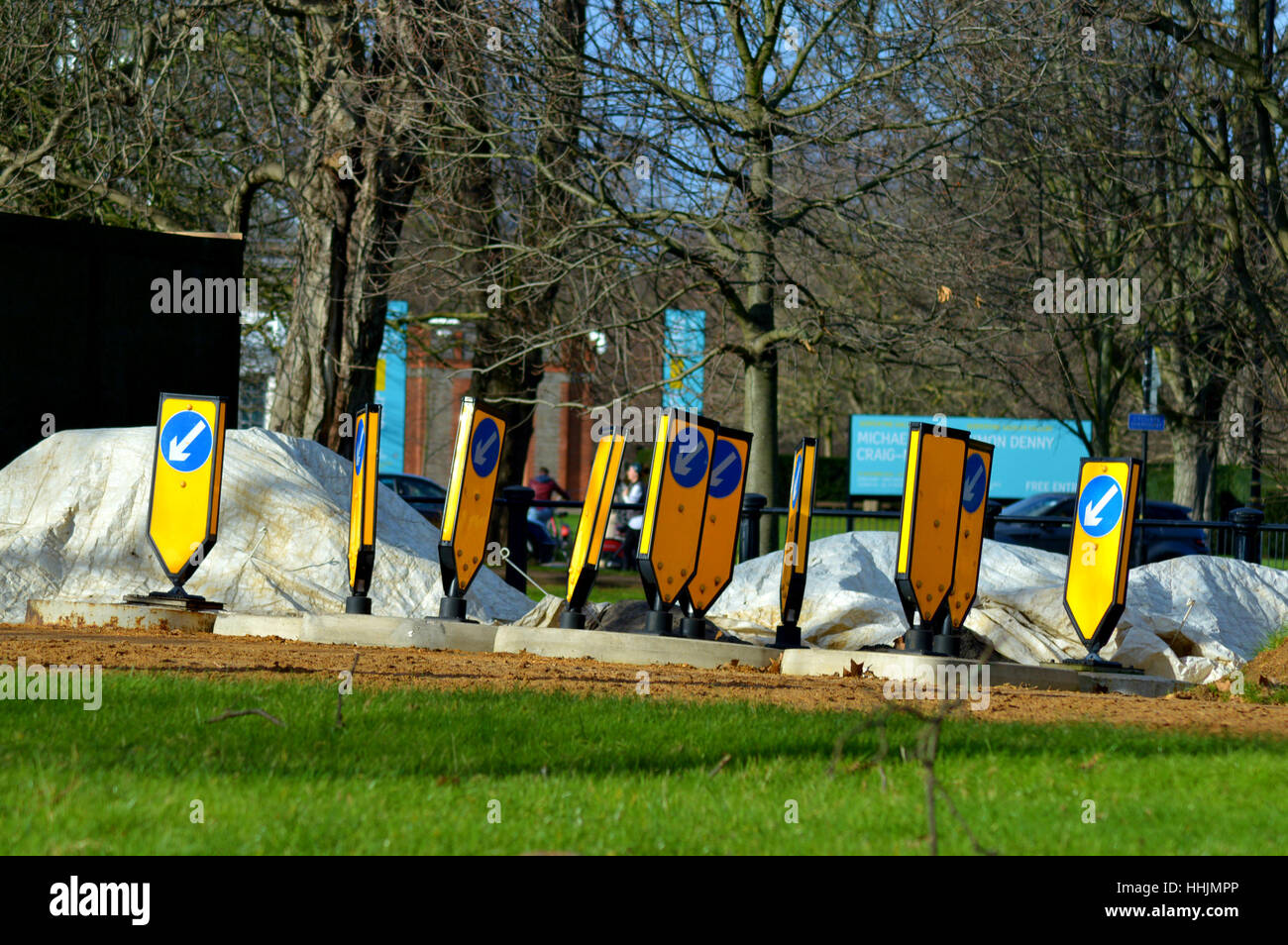 Group of traffic signs Stock Photo - Alamy