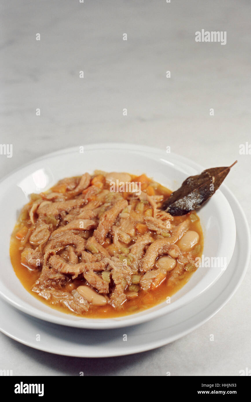 Italy, Lombardy, Trippa, Italian Tripe Soup Stock Photo - Alamy
