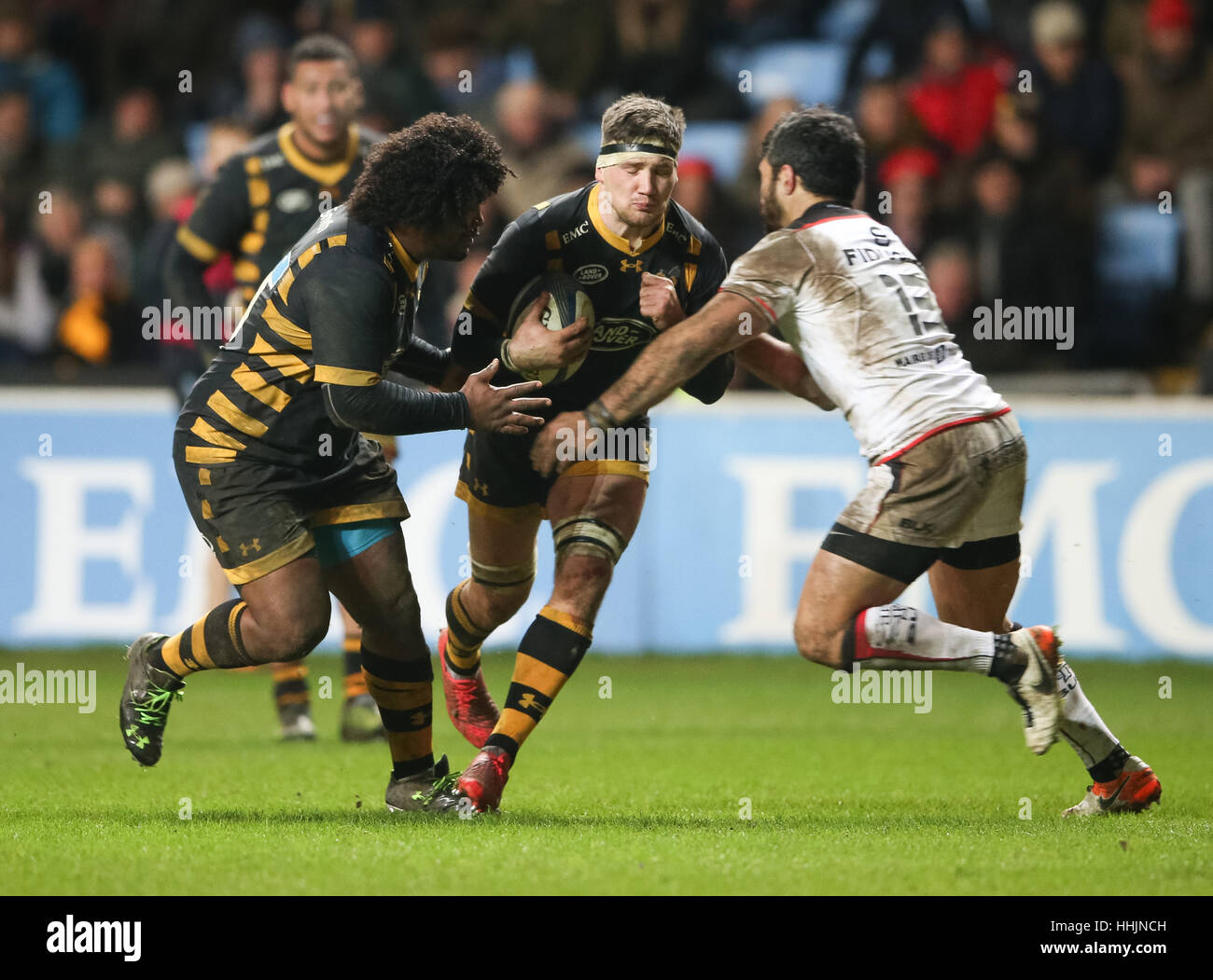 Wasps' Guy Thompson during the European Champions Cup, pool two match ...