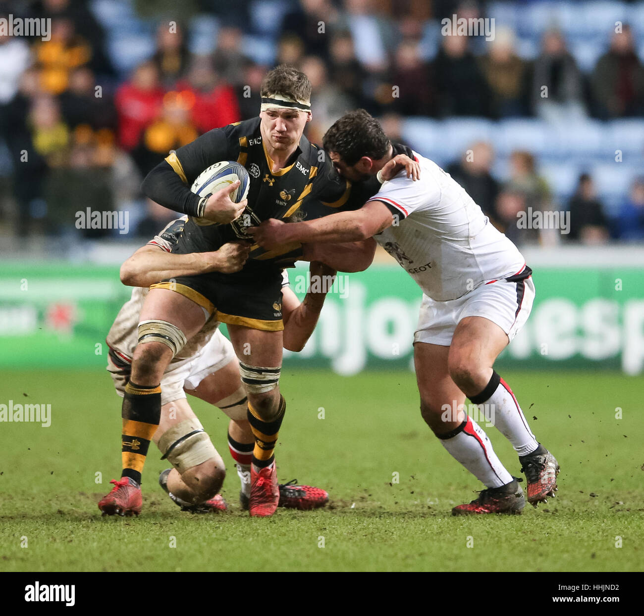 Wasps' Guy Thompson during the European Champions Cup, pool two match ...