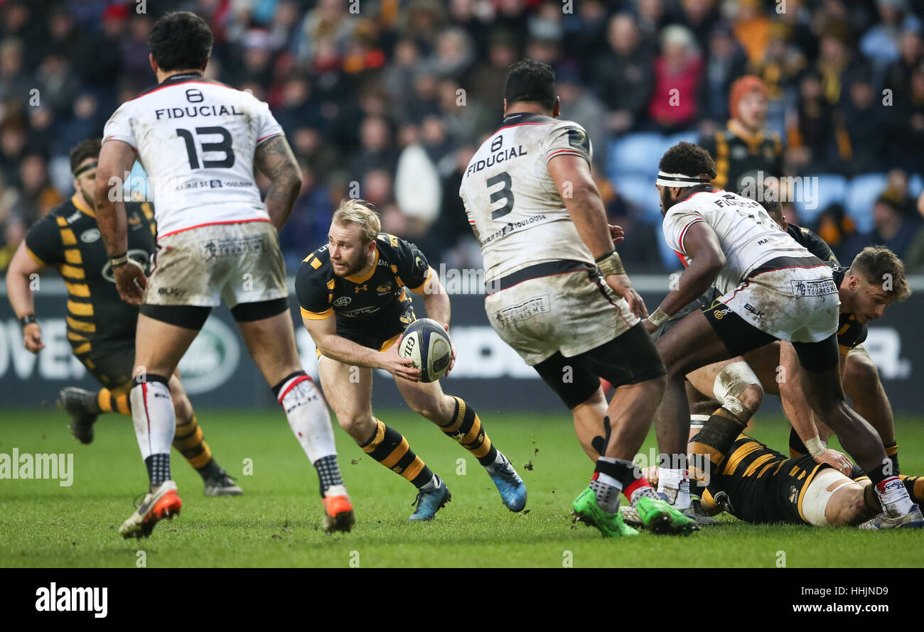 Wasps' Dan Robson during the European Champions Cup, pool two match at ...