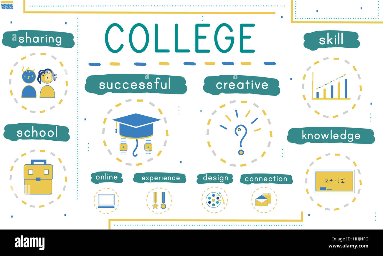 Academics Education Skill College Concept Stock Photo - Alamy