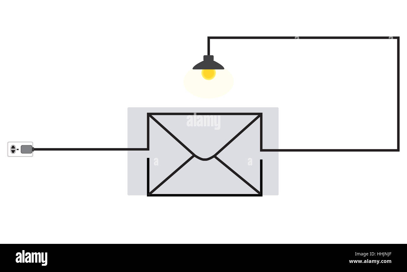 E-mail Message Inbox Communication Concept Stock Photo - Alamy