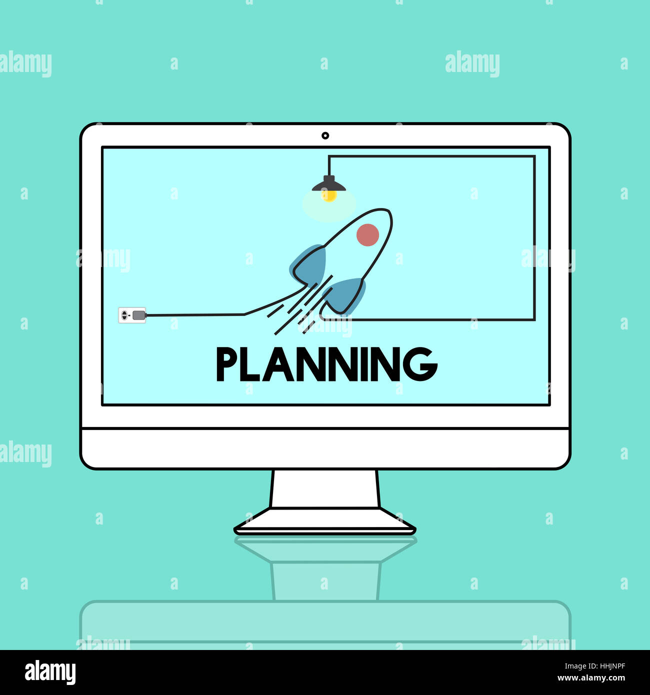 Vision Mission Planning Business Strategy Plan Concept Stock Photo - Alamy