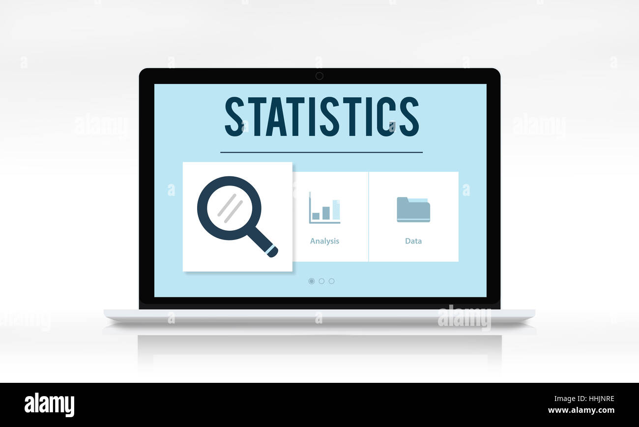 Statistics Information Perfomance Chart Concept Stock Photo - Alamy
