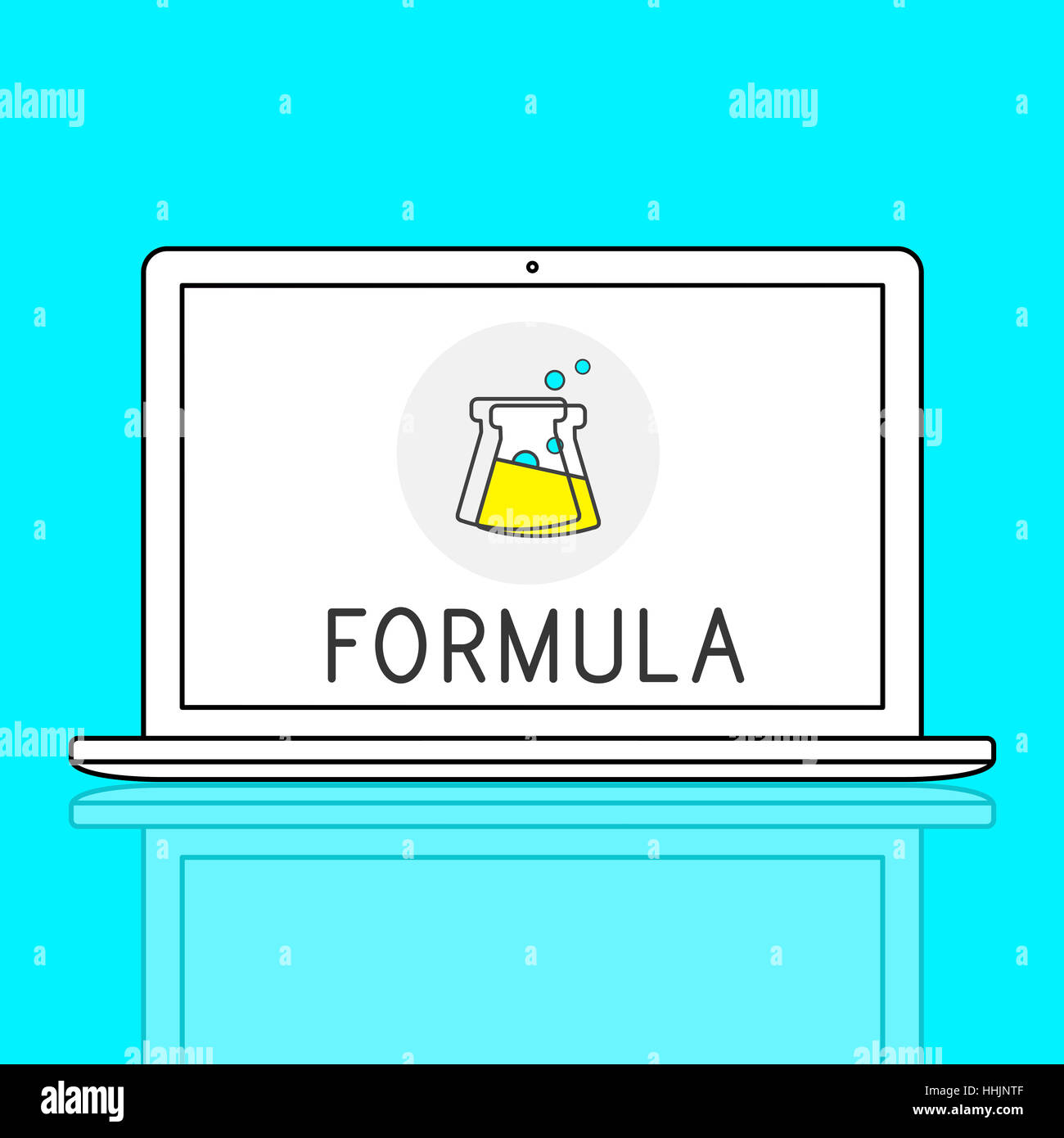 Chemical Education Experiment Formula Concept Stock Photo - Alamy