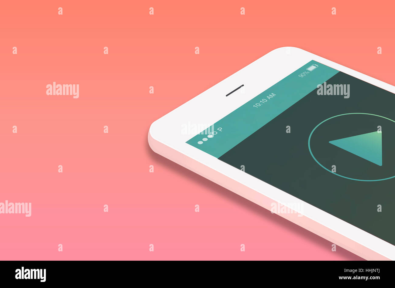 Multimedia Video Music Player Concept Stock Photo - Alamy