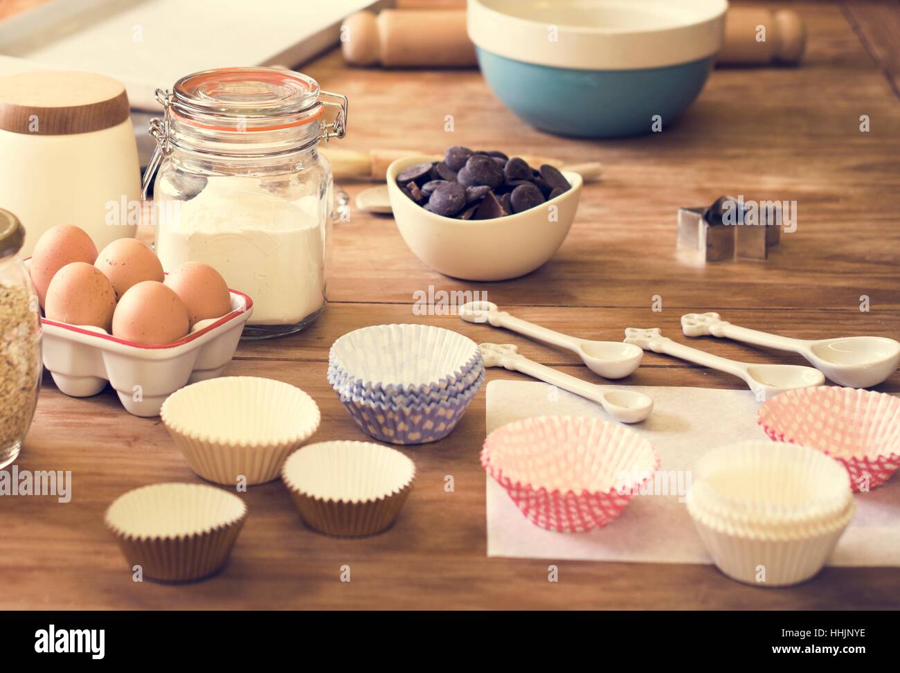 Kitchen Room Preparation Homemade Cooking Concept Stock Photo - Alamy