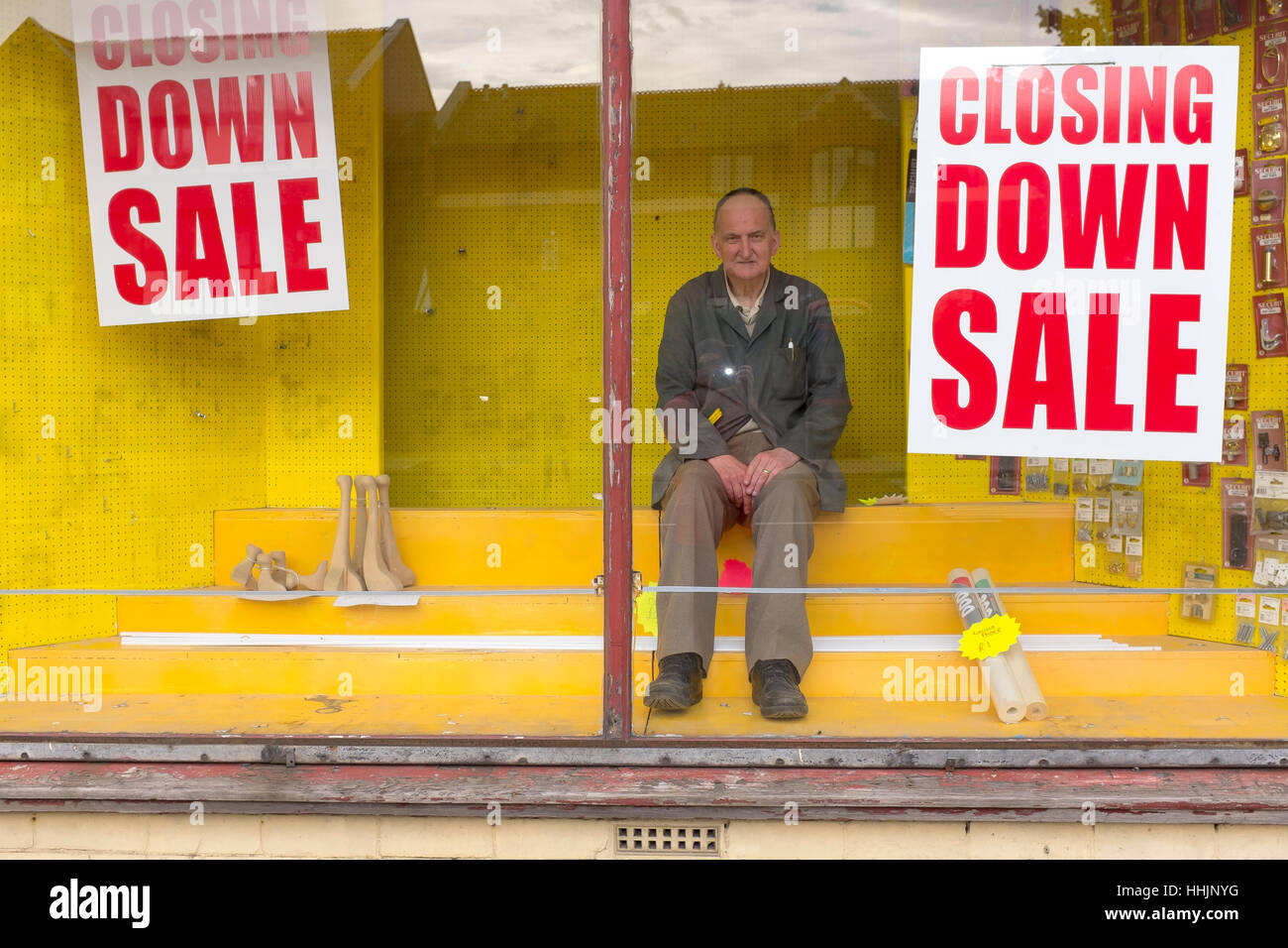 Roy's last day as owner and manager of the iconic Handyman store on ...