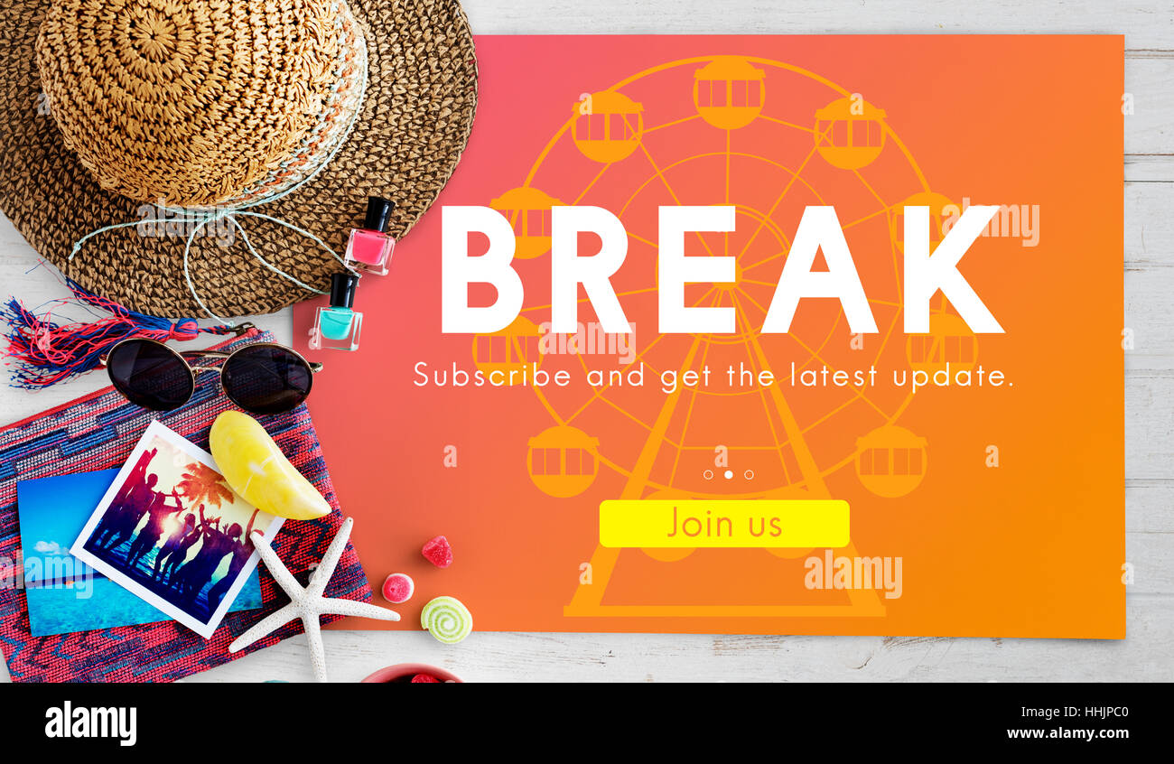 Holiday Vacation Travel Destination Graphic concept Stock Photo - Alamy