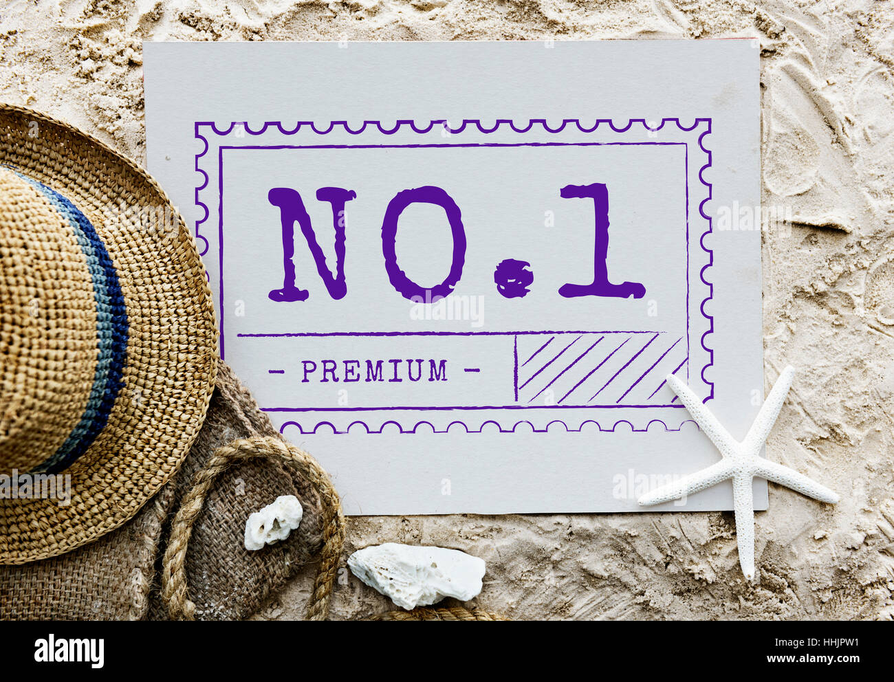 No.1 Product Certificate Sign Concept Stock Photo - Alamy