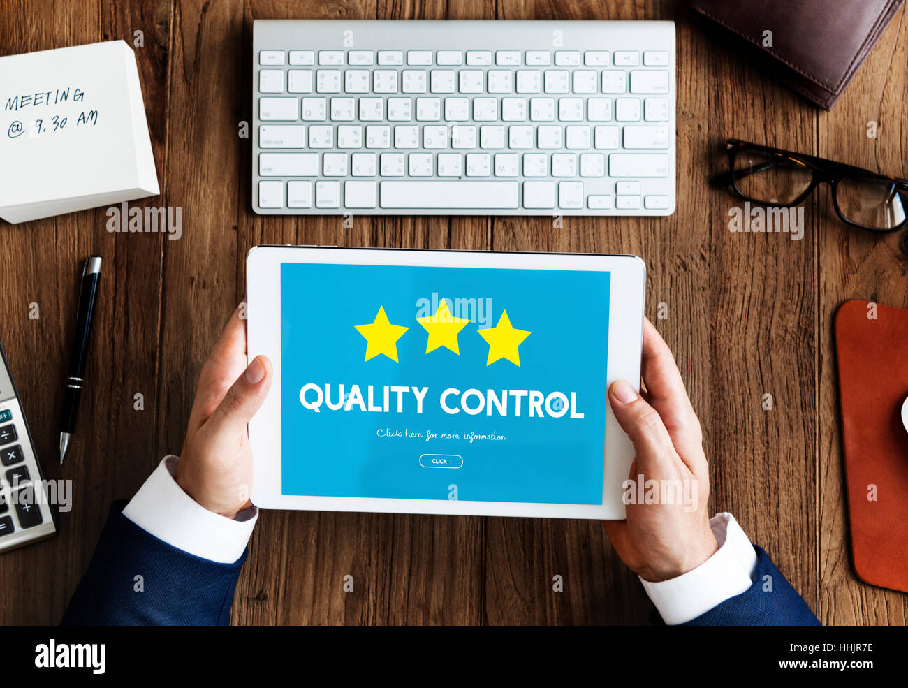 Quality Control Check Product Concept Stock Photo - Alamy