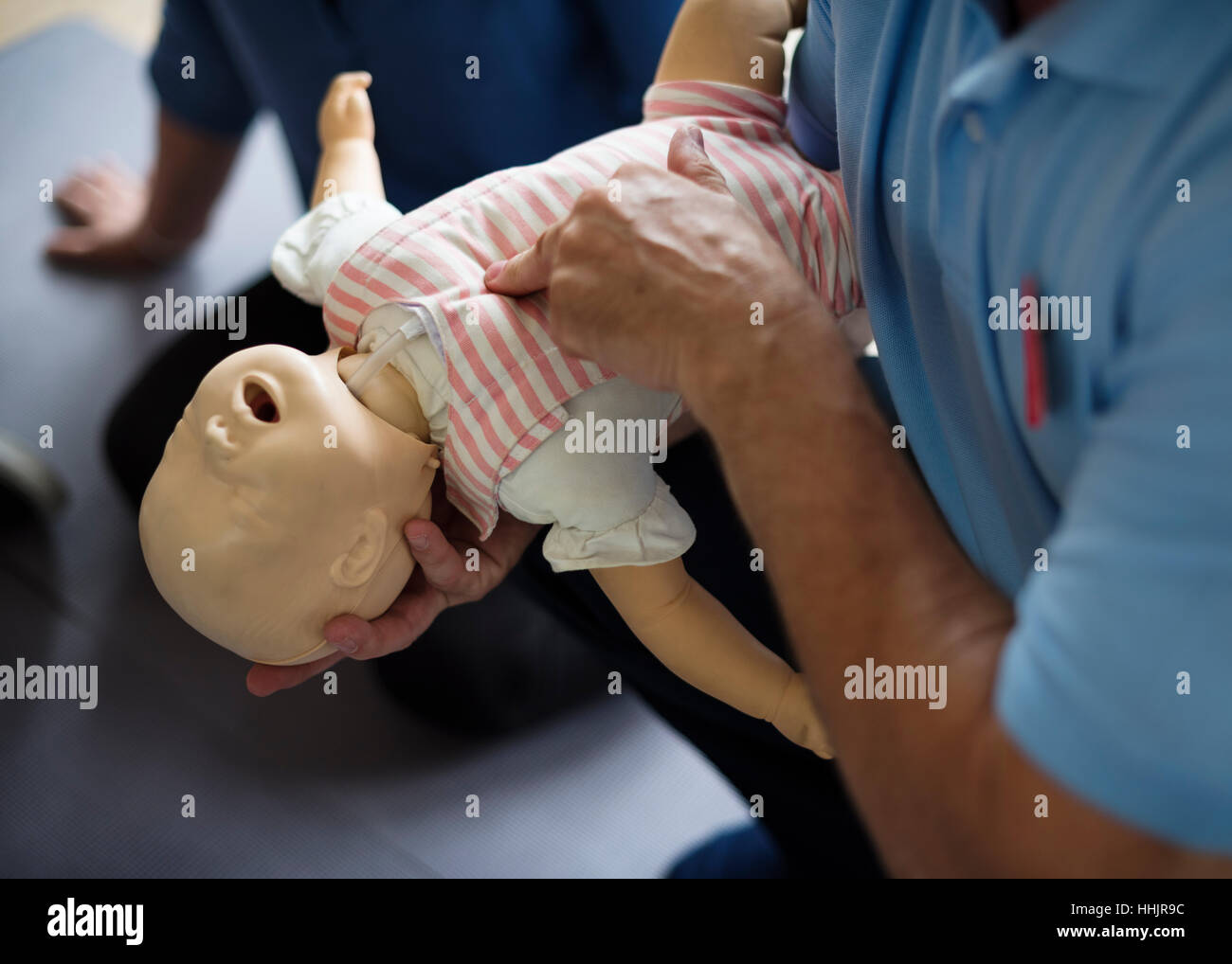 CPR First Aid Training Concept Stock Photo - Alamy