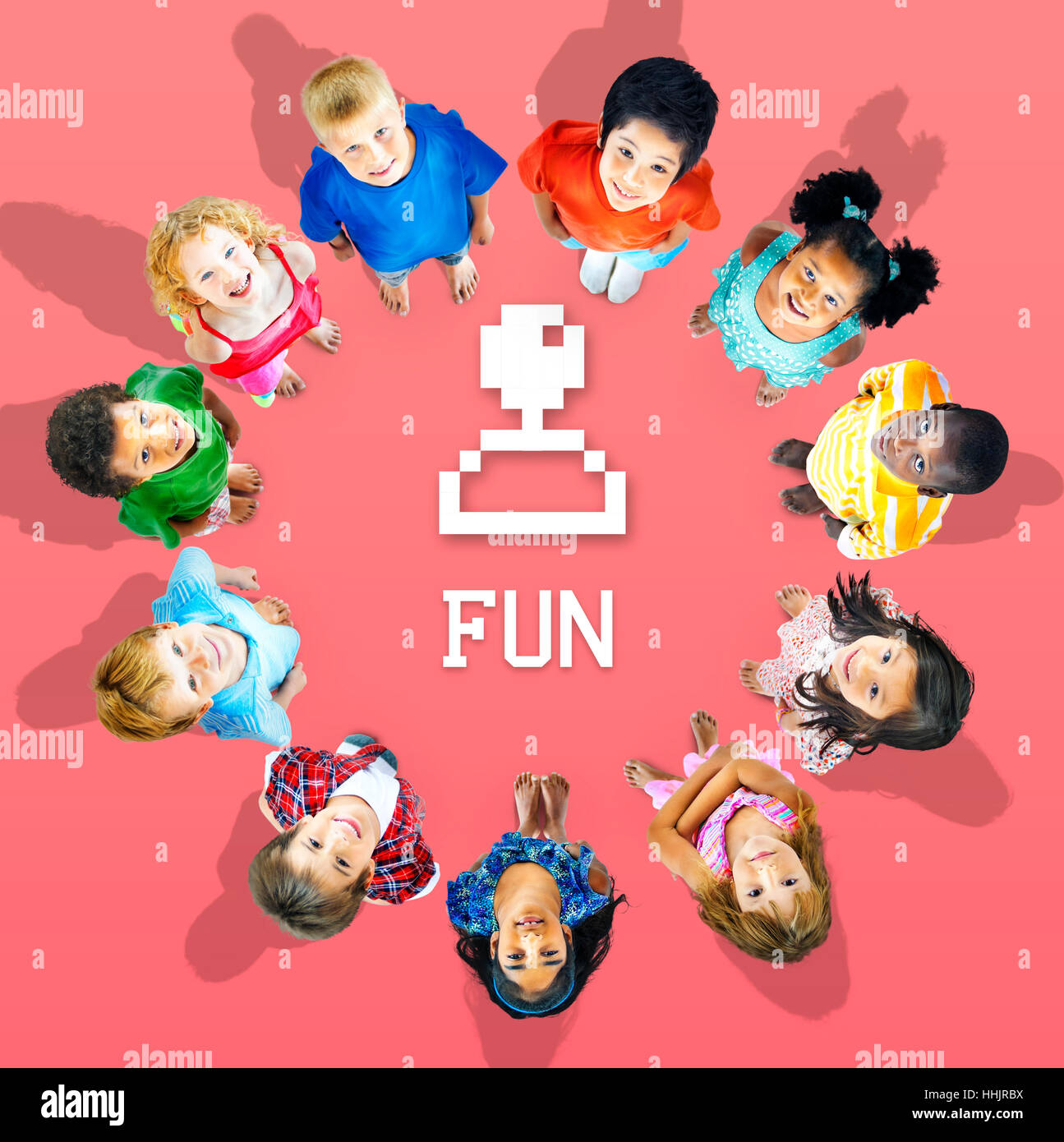 Enjoyment Entertainment Fun Game Concept Stock Photo - Alamy