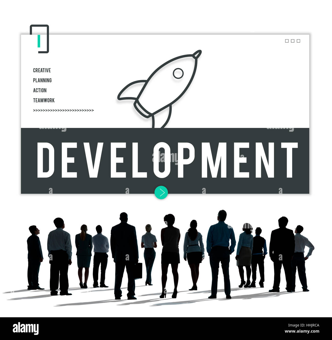 Business Rocket Ship Icon Graphic Concept Stock Photo - Alamy